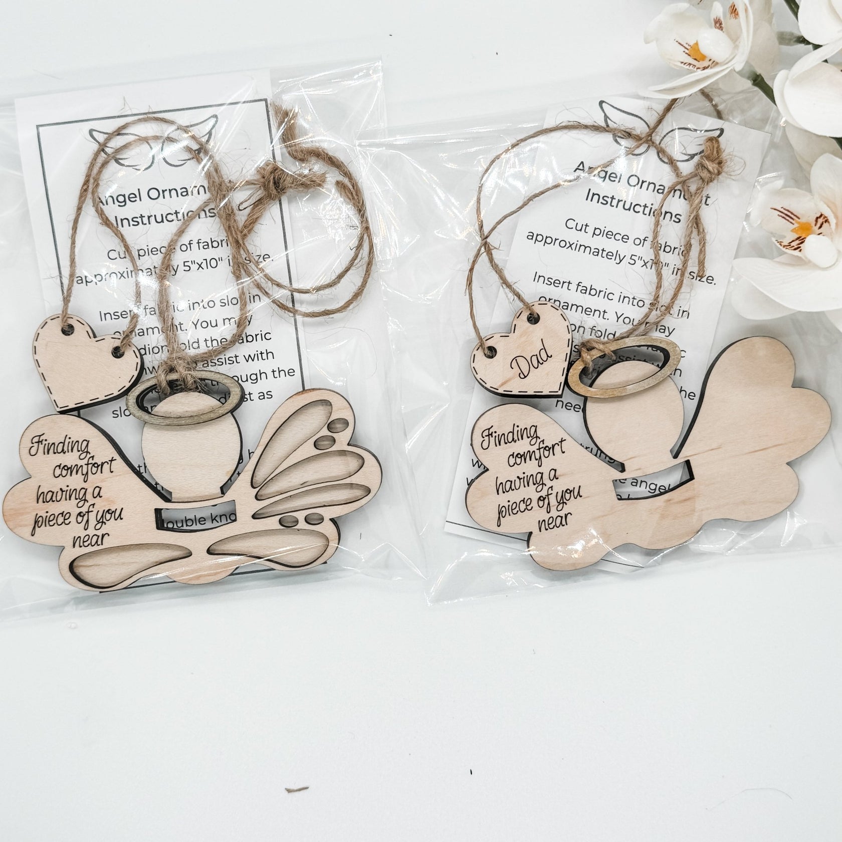 Angel Memorial Keepsake Ornament – Embellish My Heart