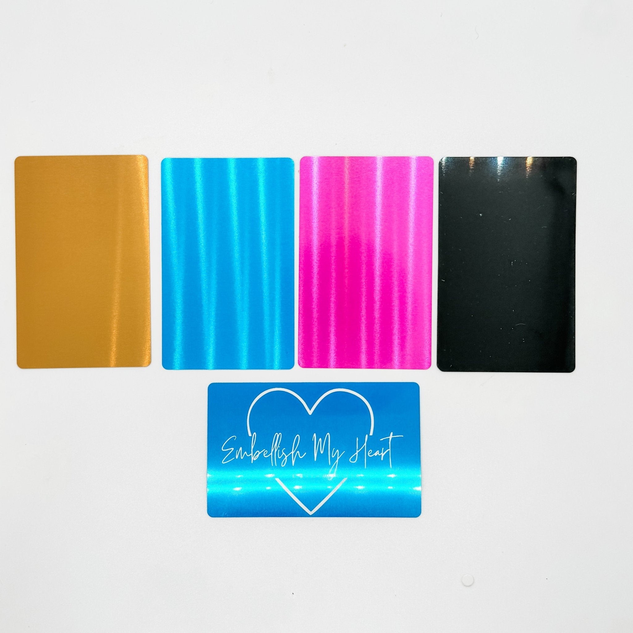 Wallet Card Personalized Laser Engraved Aluminum Wallet Card ...
